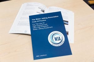 Blue WJA Code of Practice (HP) - Water Jetting Association
